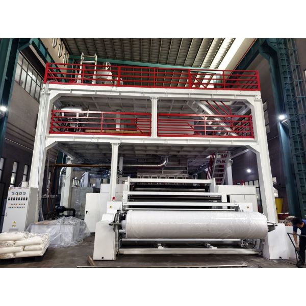 Quality PP S SS SSS SMS SMMS SSMMS Spunbond Nonwoven Fabric Machine 1600mm 2400mm 3200mm for sale
