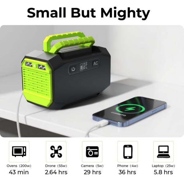 Quality 200W Portable Power Station with MPPT Solar Charger for sale