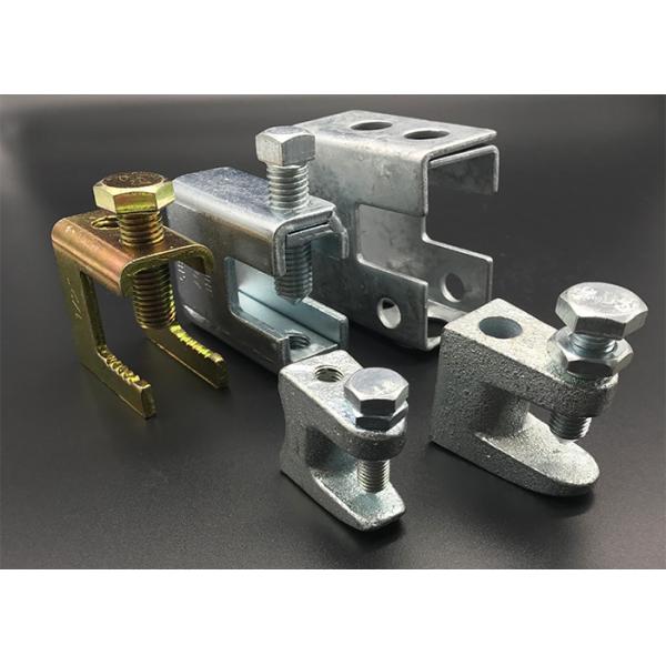 Quality Stainless Steel Ss304 Malleable Beam Clamp Unistrut U Brackets Channel Fitting for sale