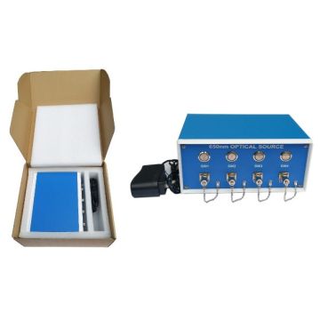 Quality Desktop Four Channels Red Light Source Machine Fiber Patch Cord Making Machine for sale