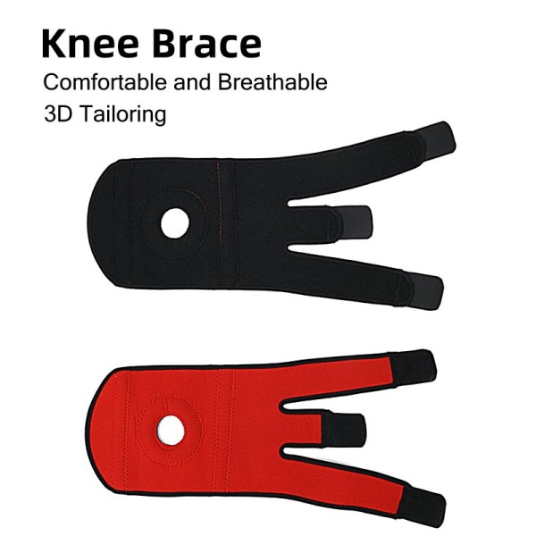 Quality Adjustable Open Patella Knee Brace for sale