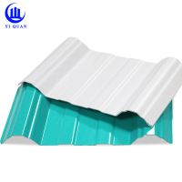 Quality Soundproof UPVC Plastic PVC Roof Tiles For Patio Gazeb Poultry Farm for sale