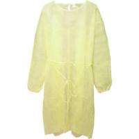 Quality Eco - Friendly Disposable CPE Apron Non Sterilized Round V Neck Easy Wearing for sale