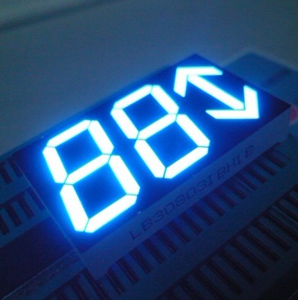Quality Custom Arrow 3 Digit Seven Segment LED Display For Elevator Position Indicator 0 for sale