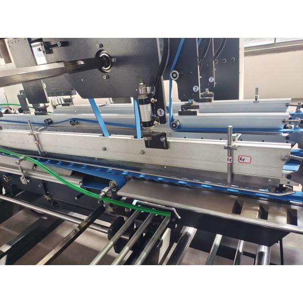 Quality Carton Box Automatic Folding Gluing Machine 450m/Min ISO for sale