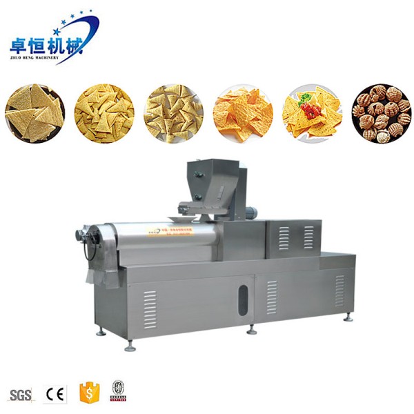 Quality CE Certified 40kg/h Capacity Automatic Corn Chips Frying Machine for Snack for sale