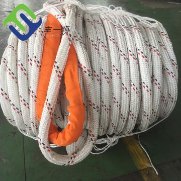 Quality UHMWPE Synthetic Winch Line Towing Sling 12 Strand HMPE Mooring Lines for sale