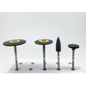 Quality black Sintered Diamond Disc knife edge Rubber Polishing Wheel 26mm 12mm Diameter for sale