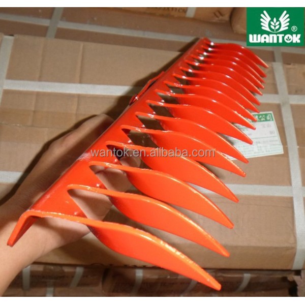 Quality Effortless Yard Maintenance with Durable Garden Rake and Twisted Teeth Design for sale