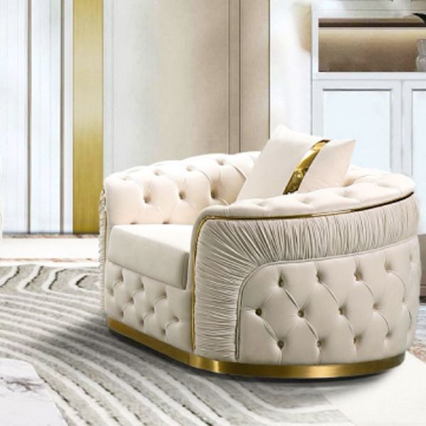 Quality High End Custom Luxury Villa 3 2 1 Seater Sofa Set Furniture Living Room Modular Italian Modern Design Fabric Sectional Sofa for sale