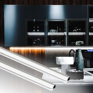 Quality Aluminum Profile Wardrobe Cabinet LED Light Cutting Service 12/24V DC A2109 for sale