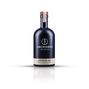 Quality 750ml OLSO OR Nordic Sytle GLASS Bottle Anchored Spirit Gin Bottle for sale