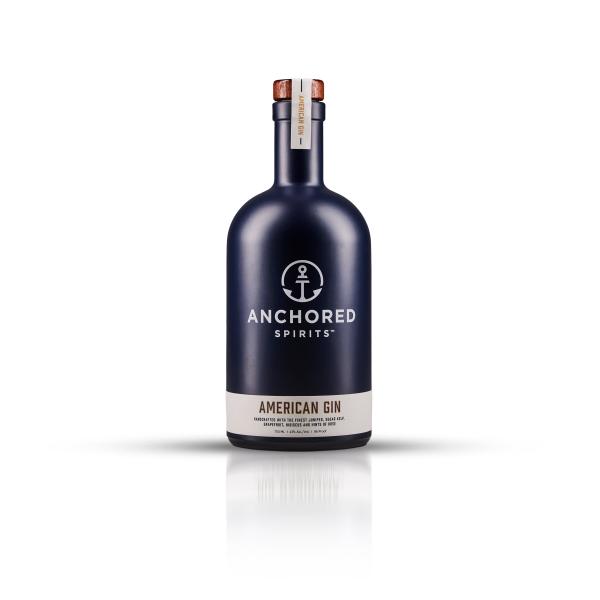 Quality 750ml OLSO OR Nordic Sytle GLASS Bottle  Anchored Spirit Gin Bottle for sale