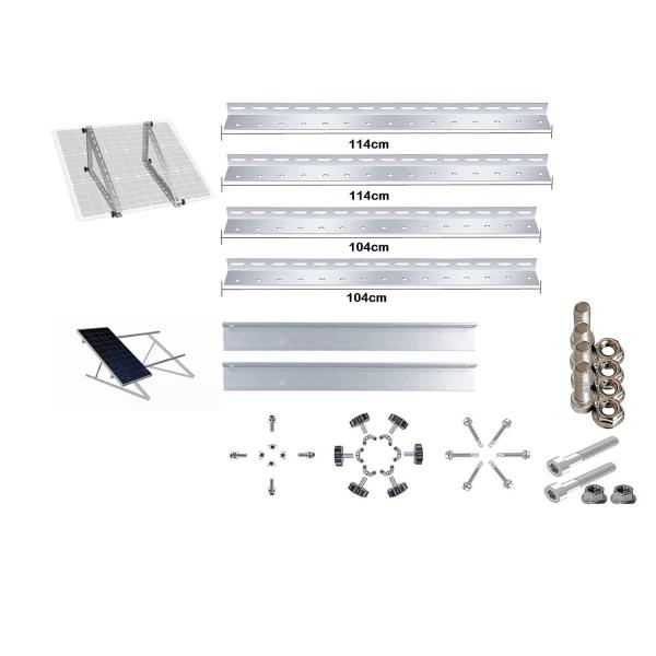 Quality Solar Energy Adjustable Mid End Clamp for Flat Bracket Standing Ground Roof for sale