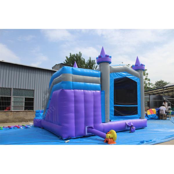Quality Block Jumping Castle Inflatable Bouncy Castle Slide with Customized Color for sale