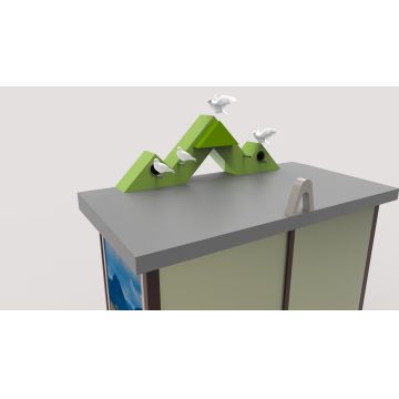 Quality Fun Environmental Recycling + Bird Protection System Bird RVM for sale