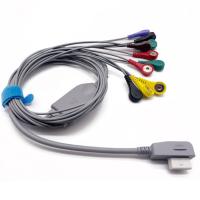Quality 10 Lead 13pin ECG Lead Cable Compatible with CT 083S CT 086S for sale