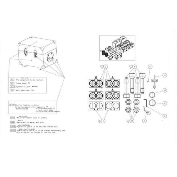 Quality Marine Diesel Engine Hydraulic Bolt Tensioning Cylinder Hydraulic Bolt Stretcher for sale