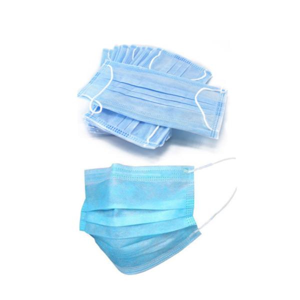 Quality Bacteria Resistant 3 Ply Surgical Face Mask Lightweight Pollutants Prevent for sale