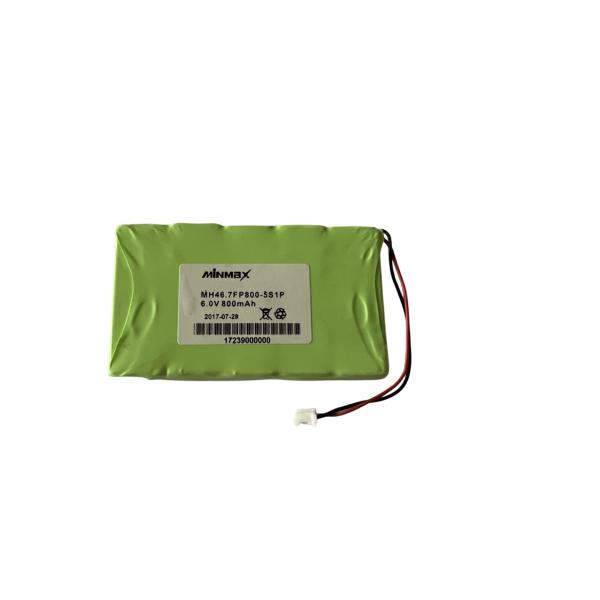 Quality High Temperature Ni-Mh Battery Pack 6V 800mAh Charge & Discharge Temperature -20 for sale
