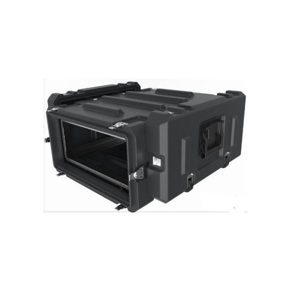 Quality Portable Shock Racks Case Frame Waterproof 680mm 4u Rack Case Shallow for sale