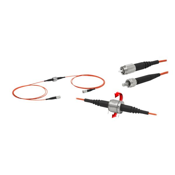 Quality 400nm～2200nm Multimode fiber optic rotary joint patch cord FC PC connector for sale
