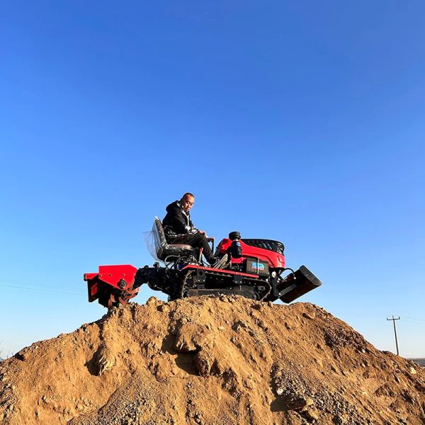 Quality Multipurpose Compact Crawler Tractor 25 Hp -120 Hp Cultivators Mini Rotary Tiller Tractor for sale