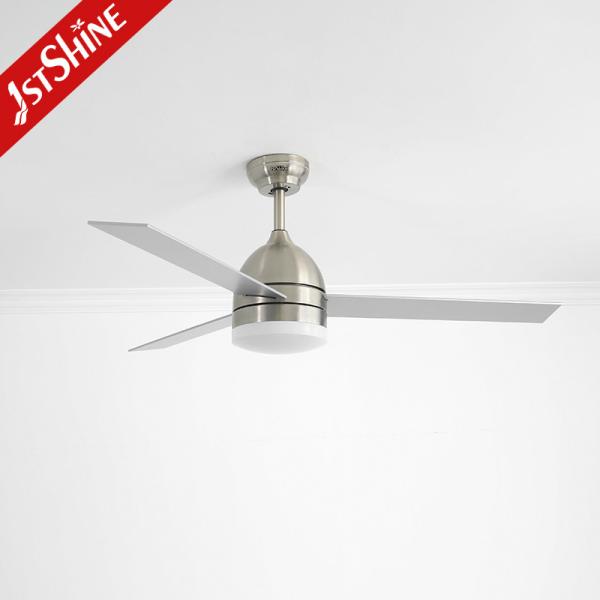 Quality Adjustable Light Quiet Motor LED Ceiling Fan With 3 MDF Blade for sale