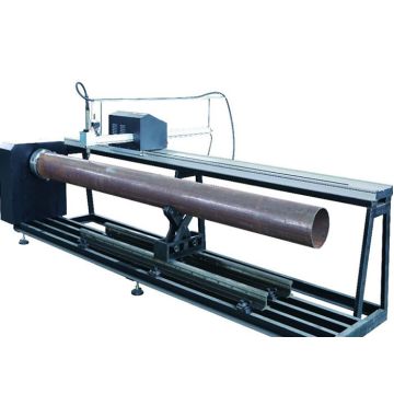 Quality Program Intersecting CNC Plasma Flame Metal Pipe Profile Cutting Machine with for sale