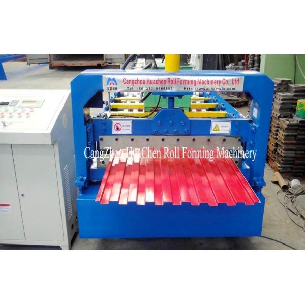 Quality Garage Steel Roller Door Roll Forming Machine , High Capacity for sale