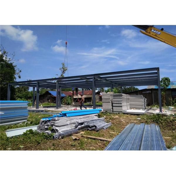 Quality Fast Construction Premade Steel Structure Homes / Light Gauge Steel Building for sale