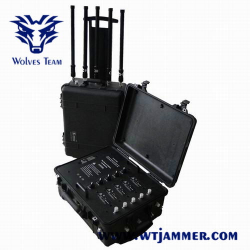 Quality 330W 20 - 6000 MHz Military Vehicle Signal Jammer for sale