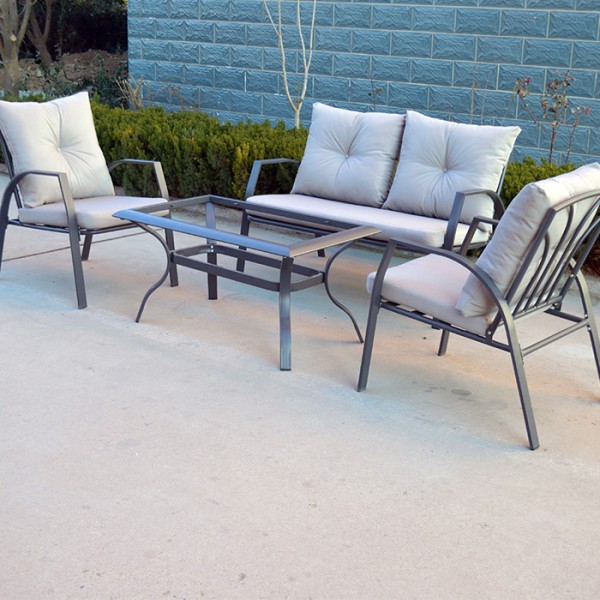Quality Sofa Outdoor Cast Iron Aluminum Outdoor Balcony Patio Furniture Garden Table And Chairs Garden Furniture for sale