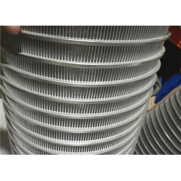 Quality Reverse Flange Wedge Wire Rotary Screen Drum, Filter Element Johnson Wire Screen for sale
