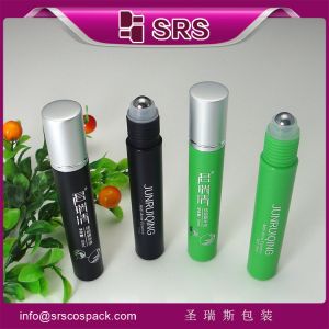 Quality Shengruisi packaging RPA-8ml plastic roll on bottle with aluminum cap for sale