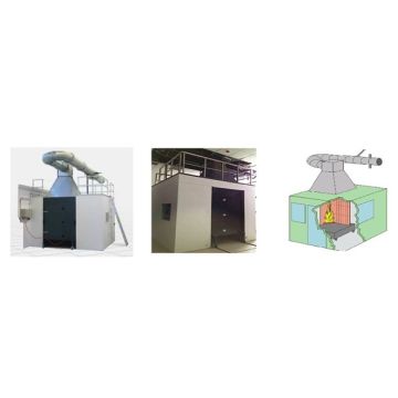 Quality EN 13823 Construction Material Testing Apparatus Single Burning Item for sale