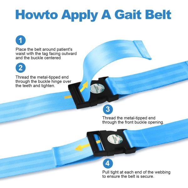 Quality Physiotherapy PT Spine Rehabilitation Device Medical Gait Belt for sale