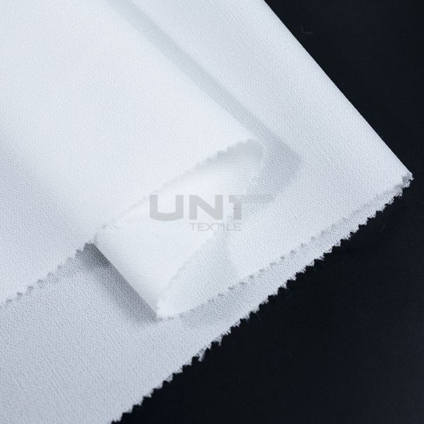 Quality Plain Weave Shirt Interlining Fusible Interlining with 72 gsm and 112cm Width for sale