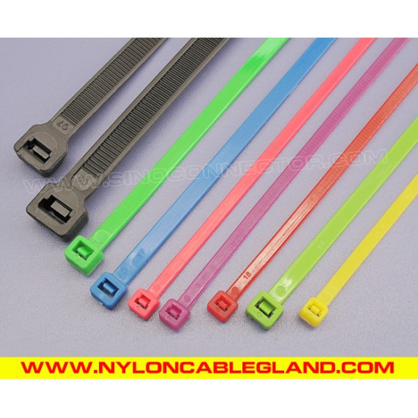 Quality Adjustable Plastic Cable Ties 80~1020mm Length, Versatile Self-locking Zip Wire for sale