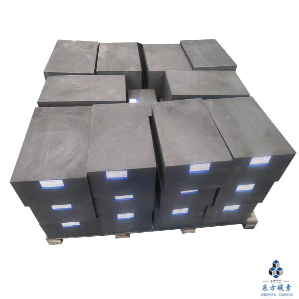 Quality High Density Casting Graphite Block Isostatic Graphite 135 Mpa Compressive for sale
