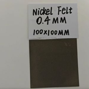 china AEM Nickel Felt 0.4mm Gas Diffusion Layer Material Porous Metal Fiber Felt