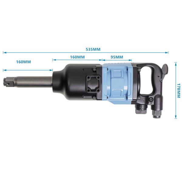Quality Truck Tire Repair 1 Inch Air Impact Wrench for sale
