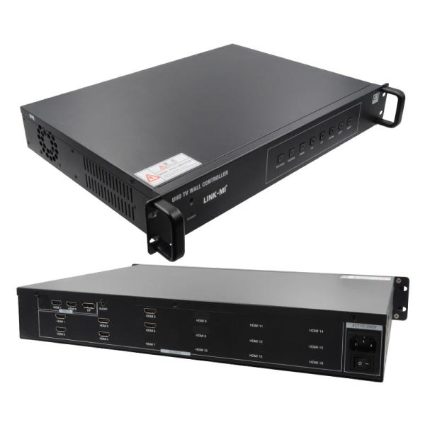 Quality 2X3 HDMI Video Wall Controller 4K 1x4 1X3 1X2 TV Wall Processor For 6 Displays for sale