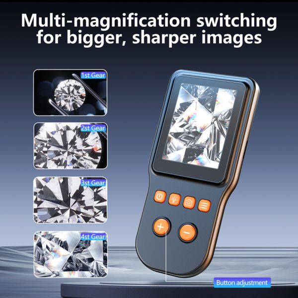 Quality Portable High-Definition 2.8-Inch Handheld Electronic Microscope Magnifier for for sale