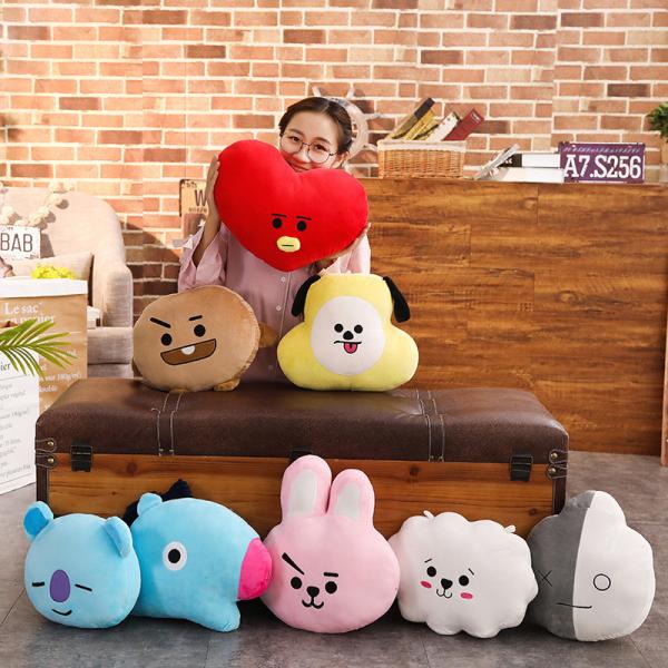 Quality Handcrafted Soft Polyester Stuffed Animal Dolls Durable Pillow 30cm multiple for sale