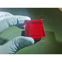 Quality Al2O3 9.0 Hardness Doped Polished Synthetic Ruby for sale