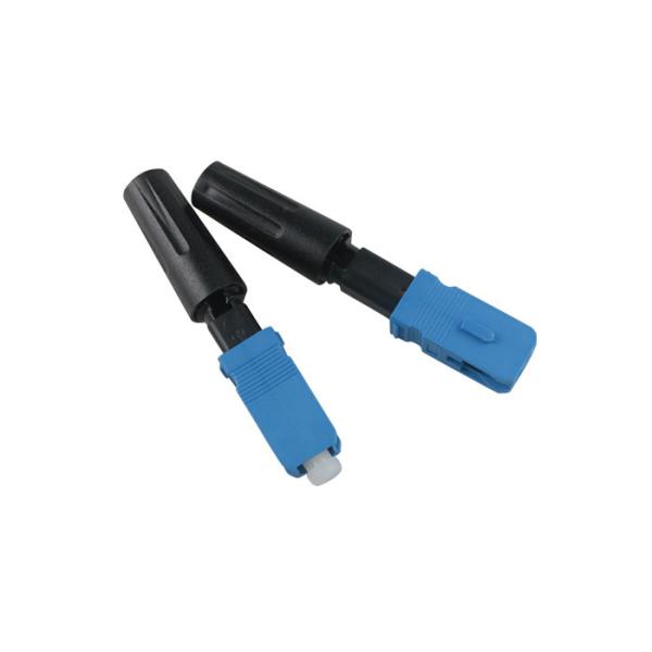Quality G.652D SM Simplex 1550nm Fiber Optic Fast Connectors for sale
