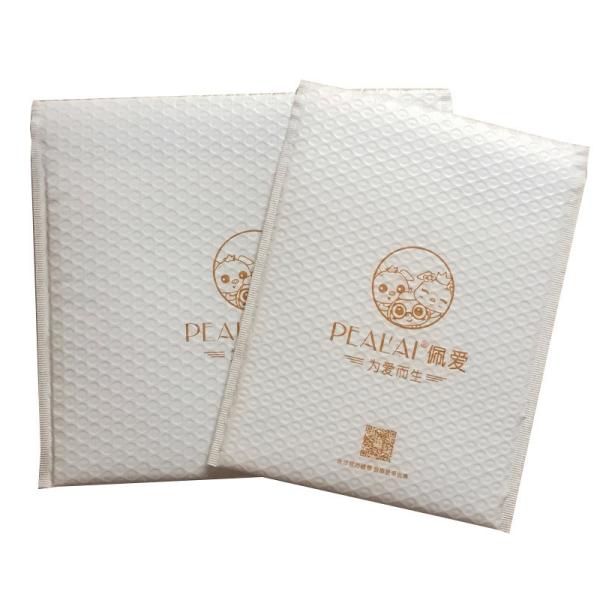 Quality Polythene Bubble Mail Bag Tamper Proof Lightweight Silk Screen Printed for sale