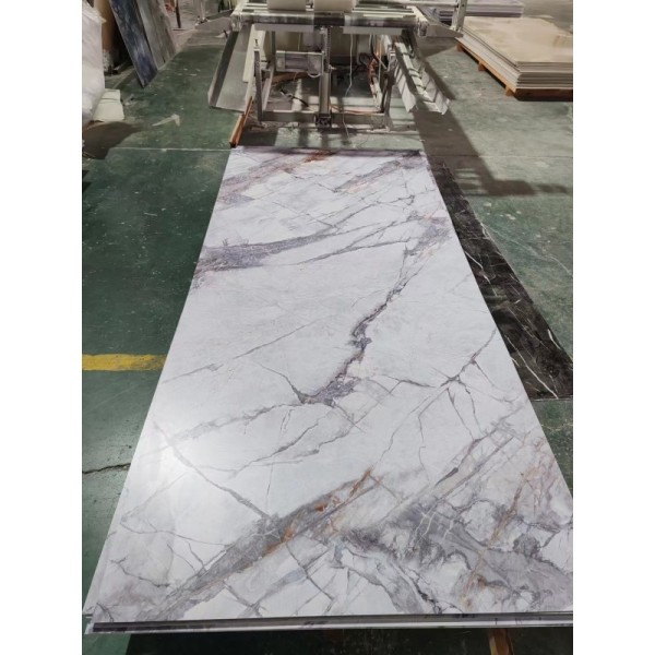 Quality UV marble sheets 3mm thickness PVC solid covering for background for sale