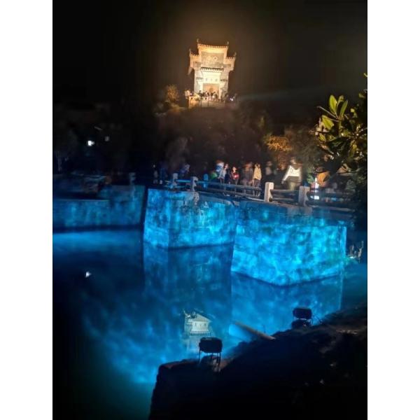Quality 60W LED Water Effect Outdoor Gobo Projector for sale
